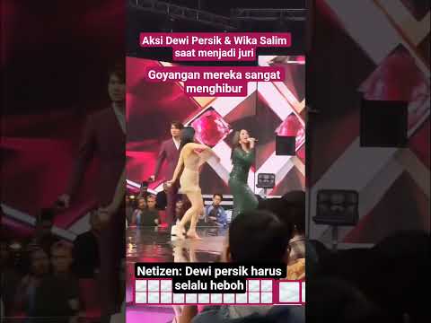 Dewi persik & Wika Salim #artist #shorts #shortvideo #viral