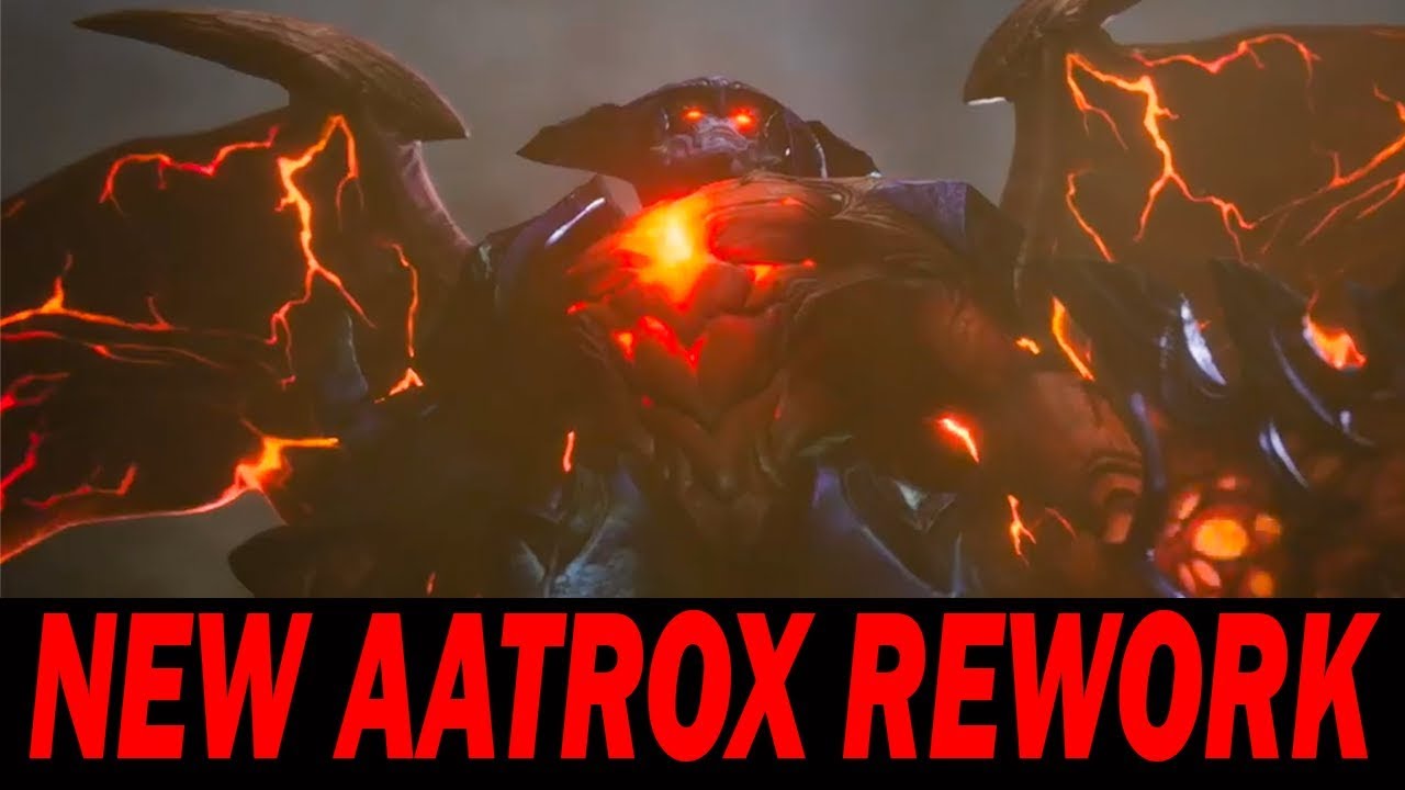 New Aatrox Rework: World Ender Teaser Trailer - League of Legends - YouTube