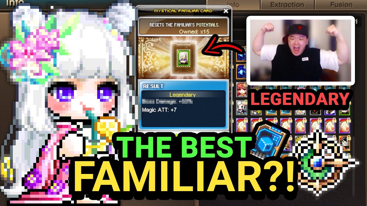 LEGENDARY LEGACY FAMILIAR in Heroic MapleStory!! | MapleStory Weekly ...