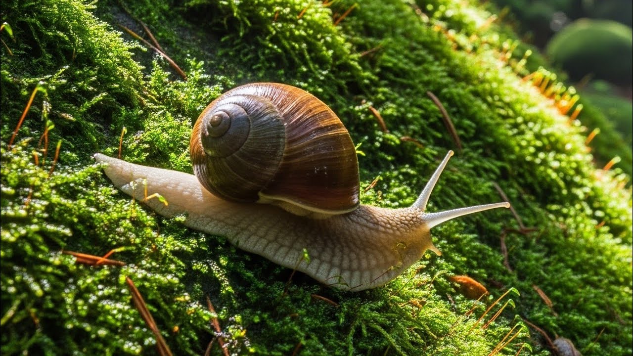 A Walk with the Snails! The Slowpoke That's So Cute - YouTube