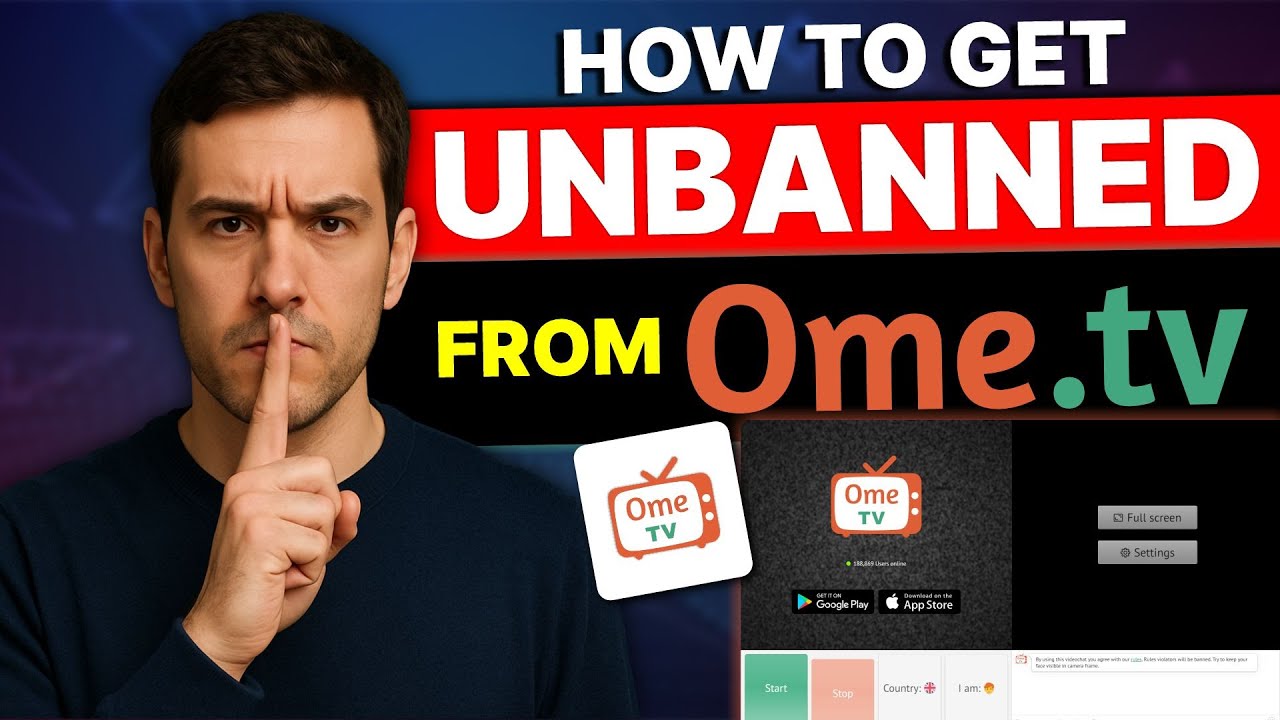 How to Get Unbanned from OmeTV: Simple Steps to Rejoin the Fun - YouTube