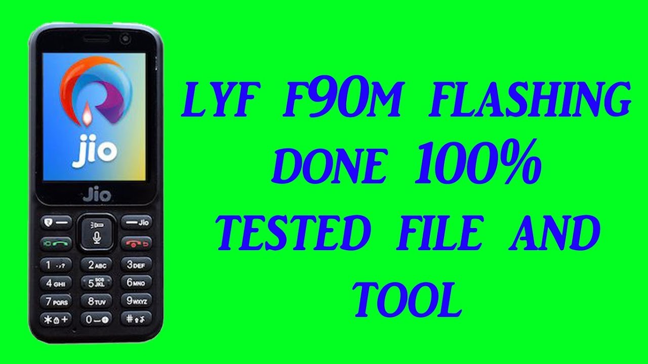 How To Flash Jio F90M [Jio F90M Flash File & Tool] - YouTube