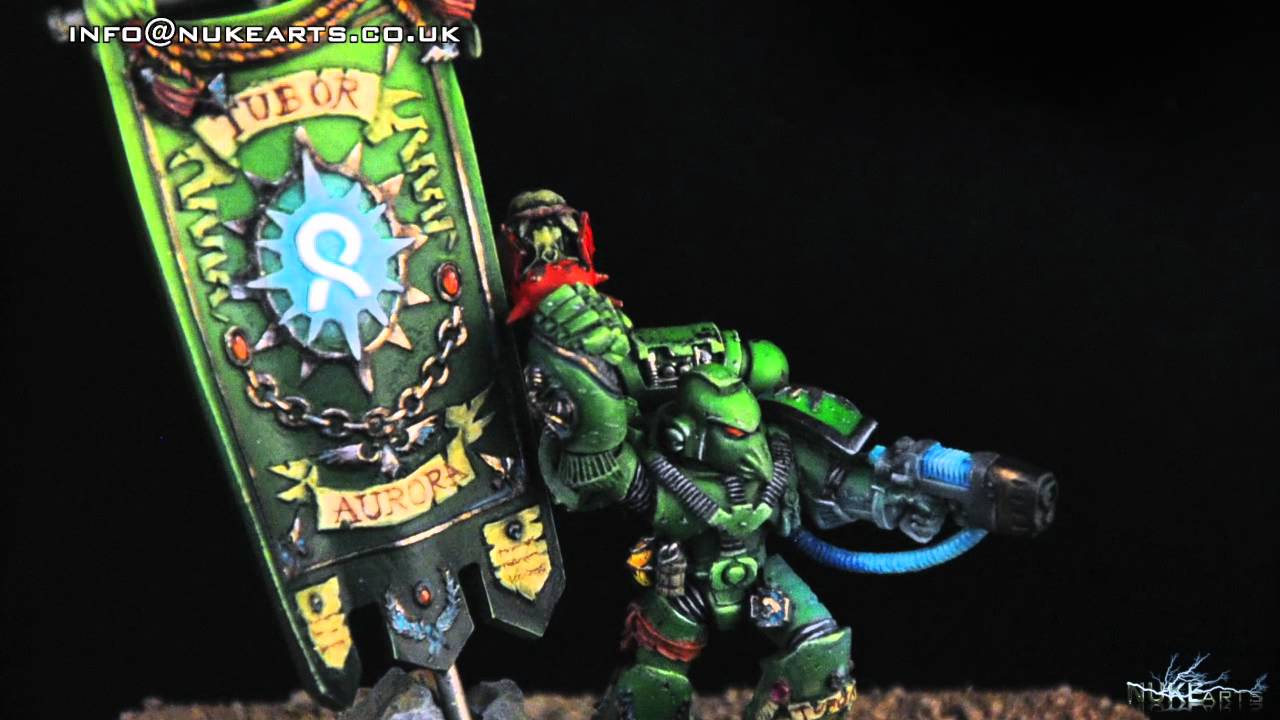Space Marines 25th Anniversary - Aurora Chapter. - YouTube
