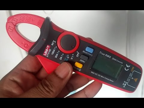 Pinza Voltiamperimetrica UNIT - 210E: Funcionamiento y Usos - YouTube