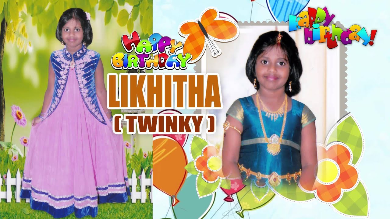 LIKHITHA Birthday 19 september - YouTube
