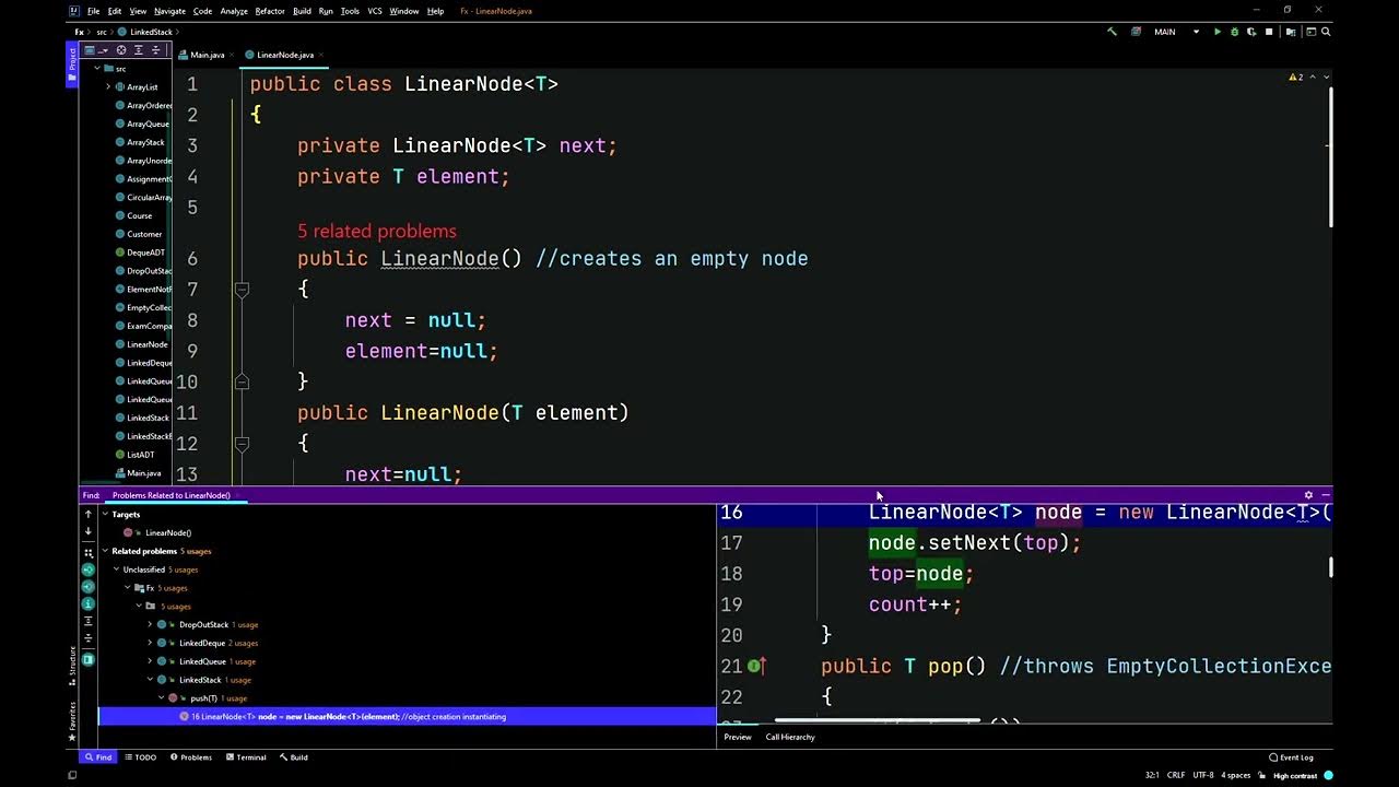 Java - Singly Linked List With Tail - Part 1 - Data Structures - YouTube