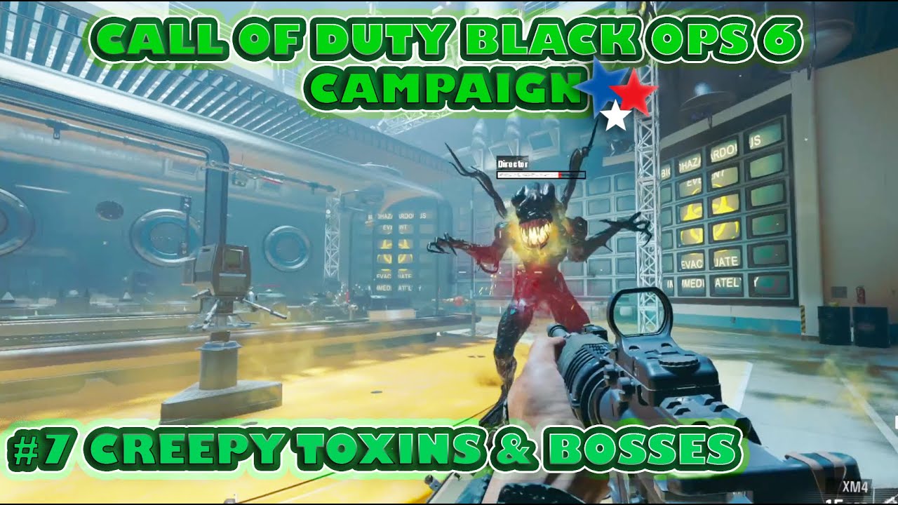 Call of Duty Black Ops 6 Campaign - Creepy Toxins & Bosses - YouTube