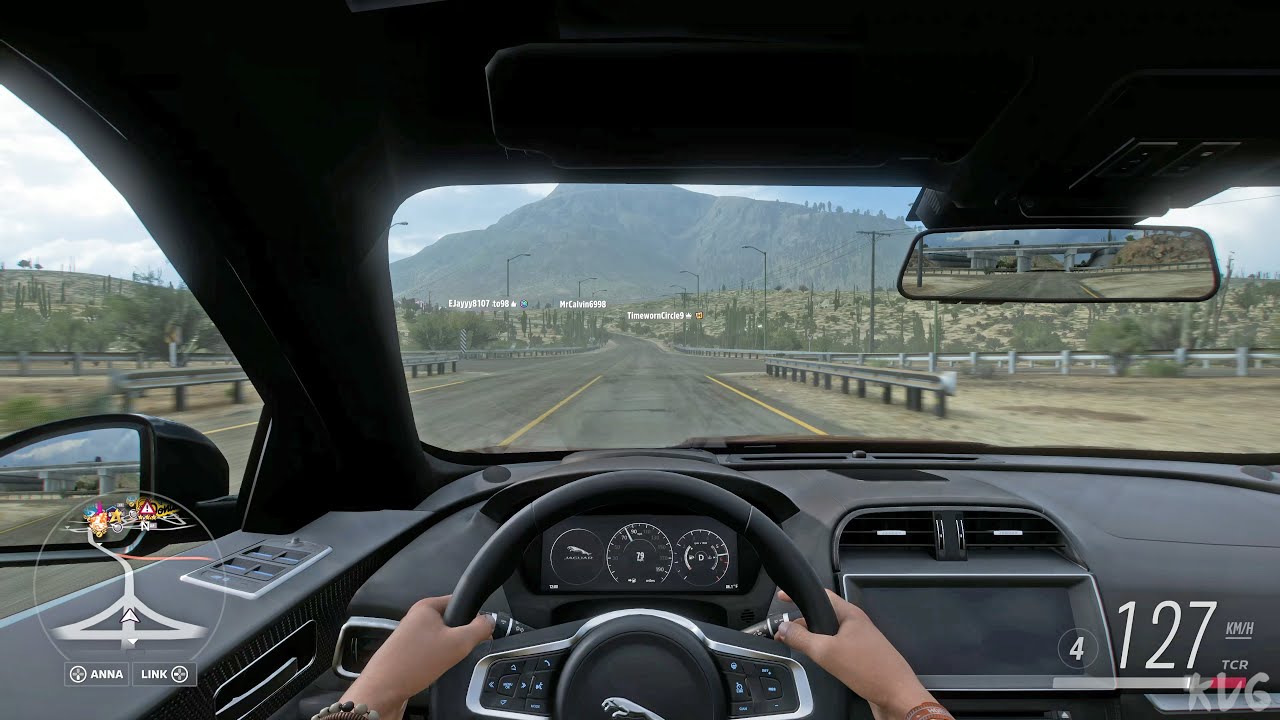 Forza Horizon 5 - Jaguar F-Pace S 2017 - Cockpit View Gameplay (XSX UHD) [4K60FPS] - YouTube