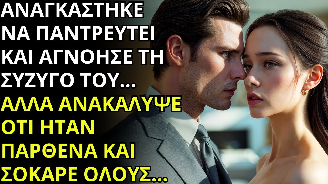 💍 ΑΝΑΓΚΑΣΤΗΚΕ ΝΑ ΠΑΝΤΡΕΥΤΕΙ ΚΑΙ ΤΗΝ ΑΓΝΟΟΥΣΕ… ΜΕΧΡΙ ΠΟΥ ΑΝΑΚΑΛΥΨΕ ΟΤΙ ...