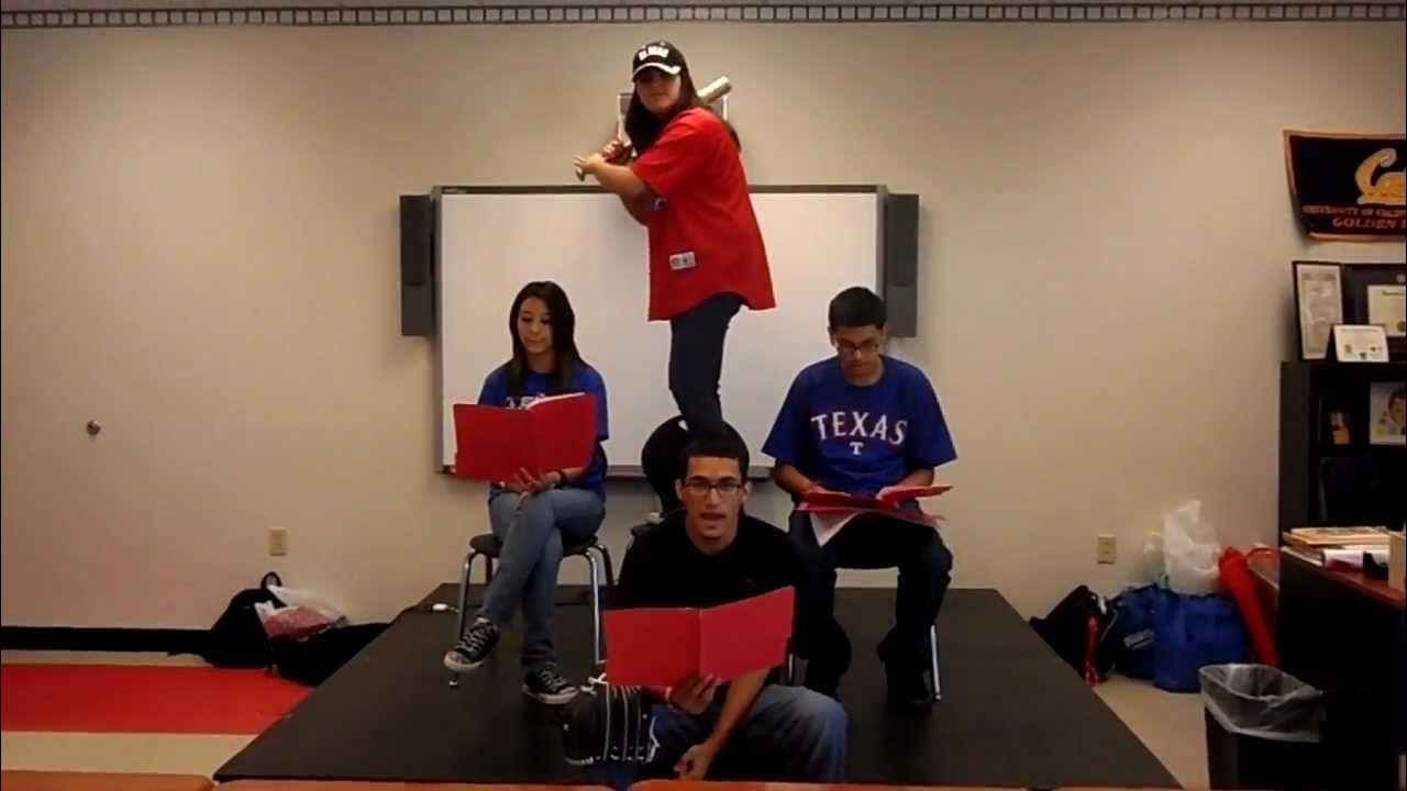 Theatre Arts I - Reader's Theatre: Casey at the Bat (2011) - YouTube