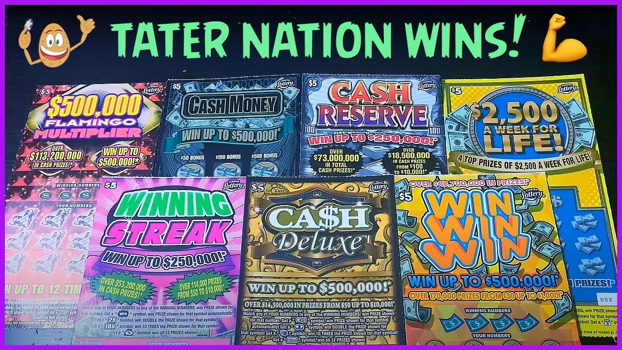 TATER NATION WINS AGAIN!! $35 SESSION OF DIFFERENT $5 TICKETS! - YouTube