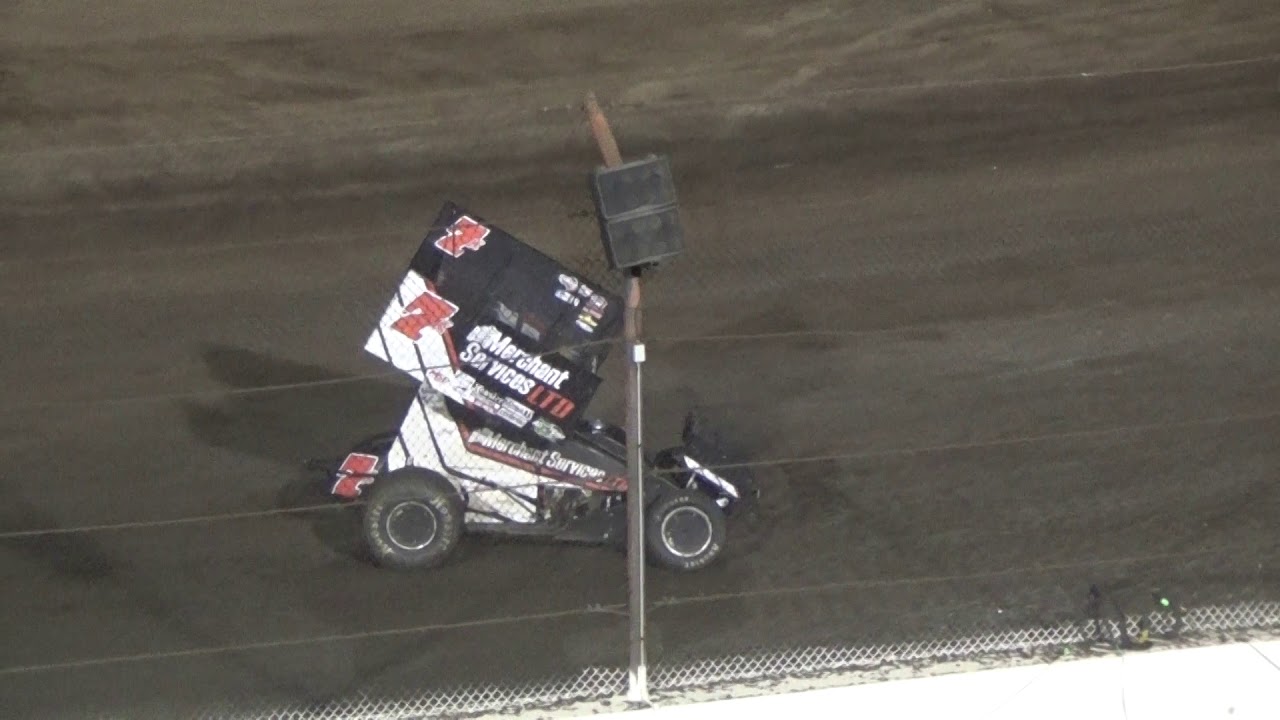 Route 66 Dirt Oval Summer Slash Winged Sprint Car Feature Highlights 6 ...