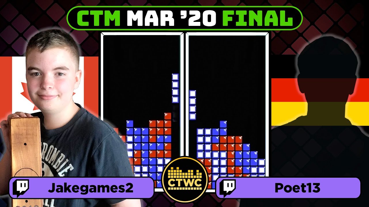 March 2020 CTM - Final Match - Classic Tetris Monthly - YouTube