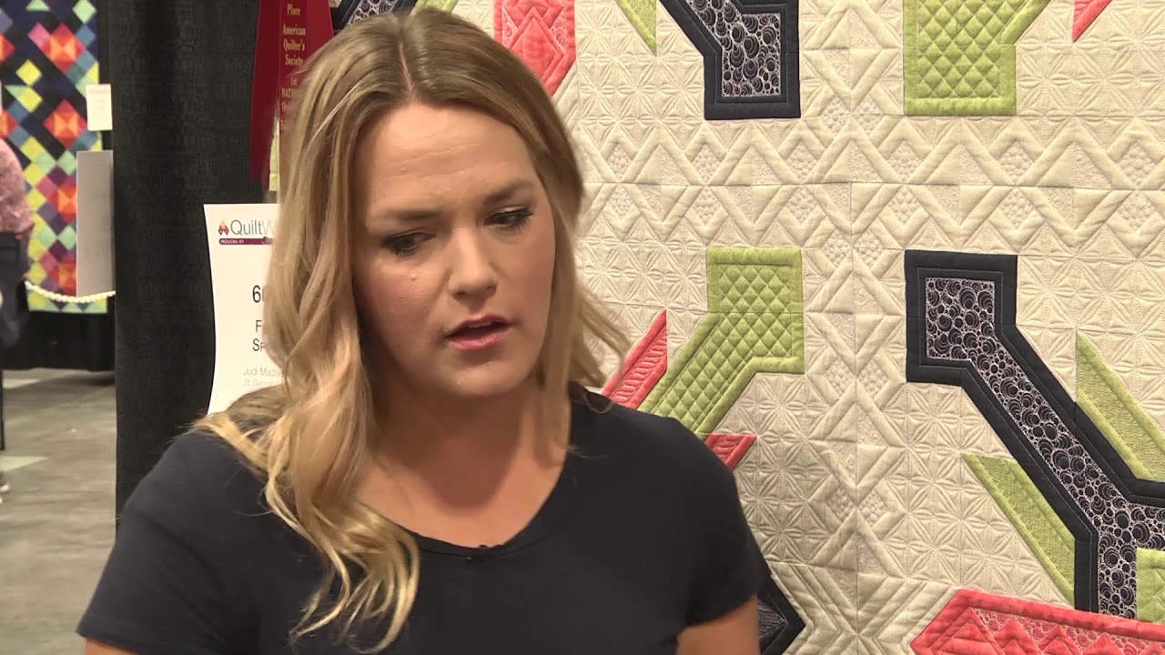 Judi Madsen Wins 2nd Place at AQS QuiltWeek - Fall Paducah - YouTube