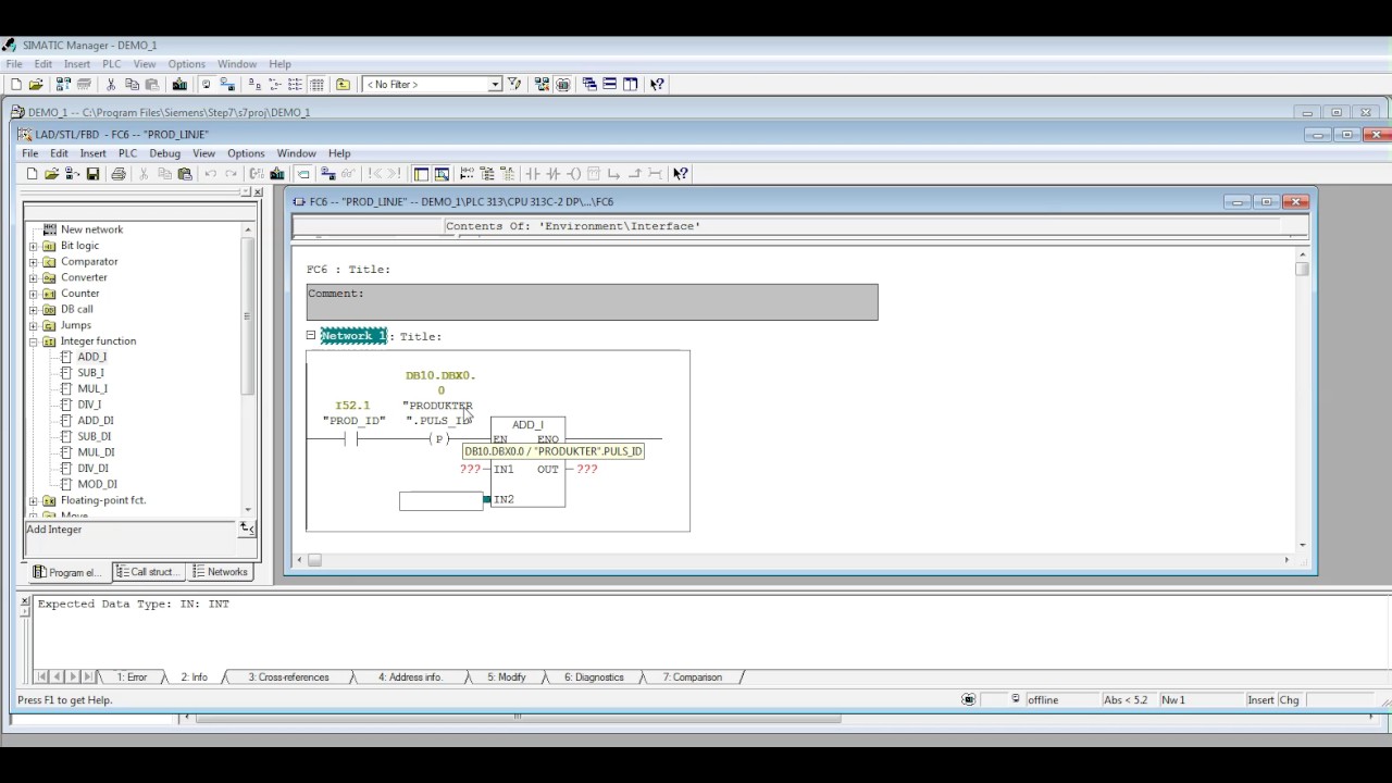 Siemens Plc Datablock Grunder Youtube