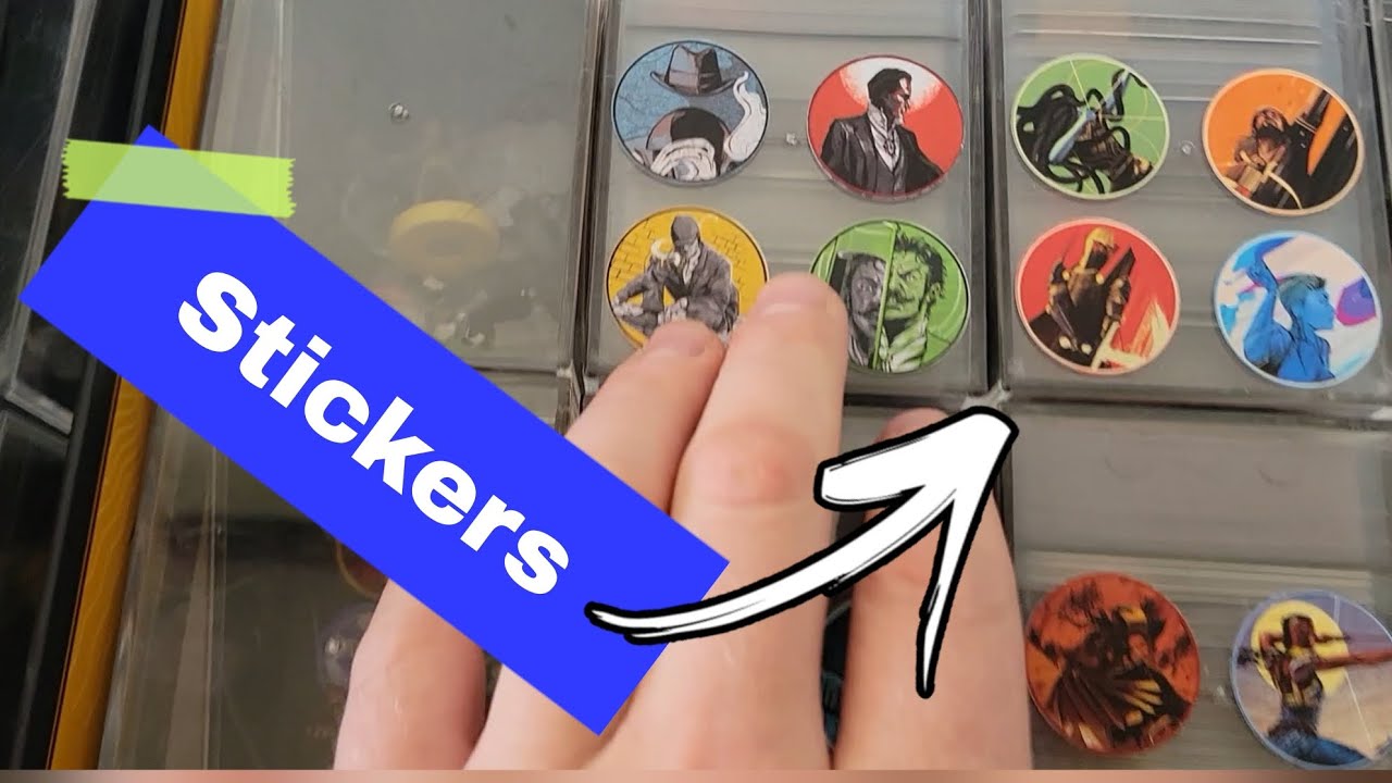 Unmatched Sticker organization - YouTube