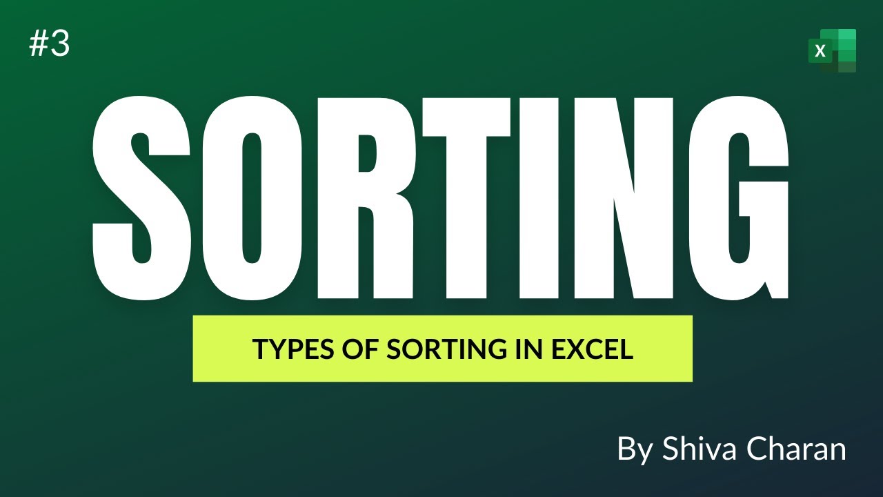 Types Of Sorting In Microsoft Excel And How To Sort Or Arrange Data In types-of-sorting-in-microsoft-excel-and-how-to-sort-or-arrange-data-in