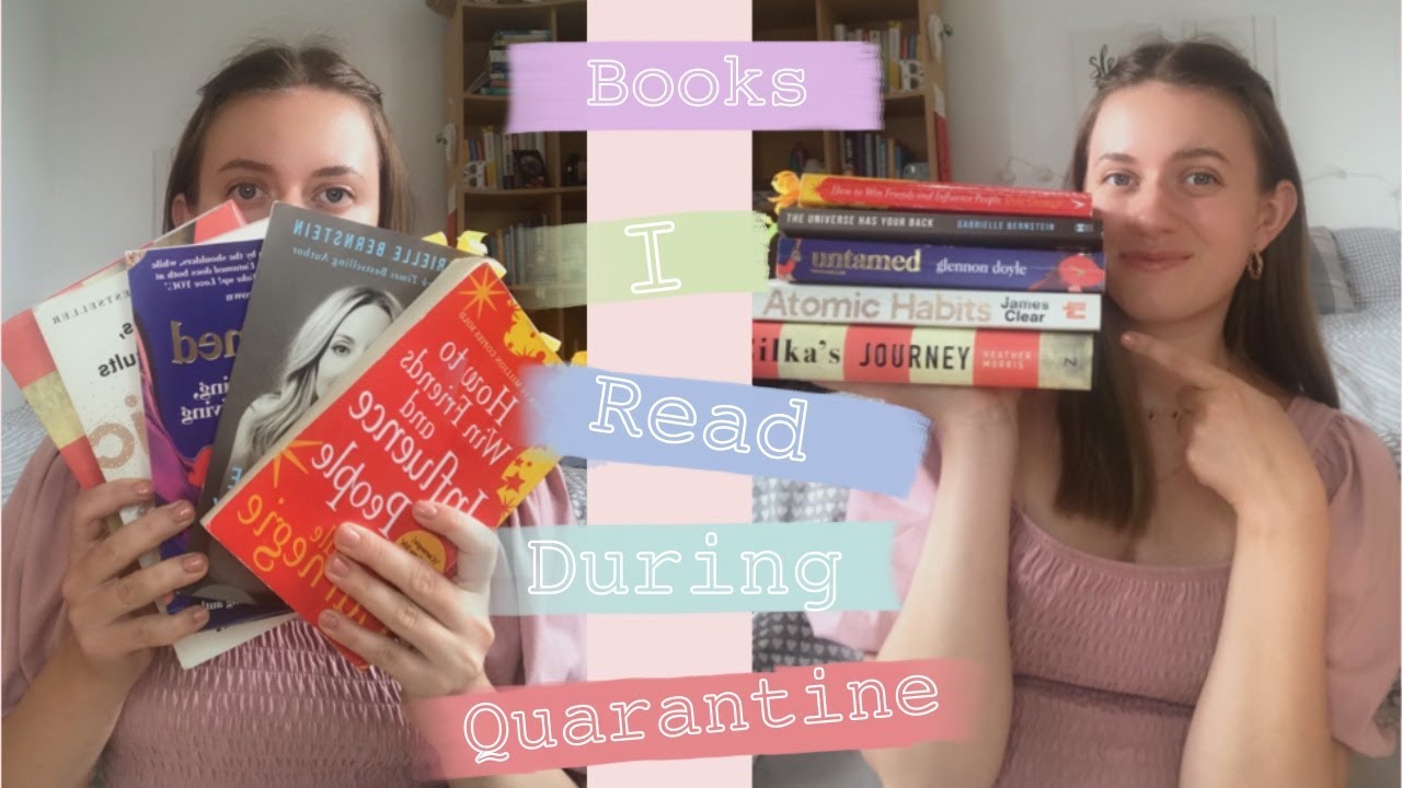 The Books I Read During Quarantine | BOOKCLUBWITHB - YouTube