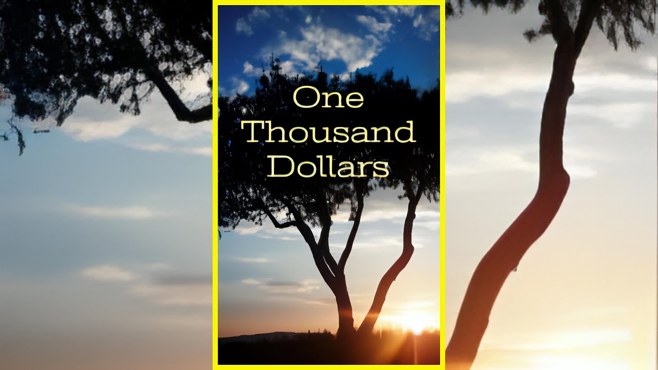 One Thousand Dollars - O Henry | Audiobook - YouTube