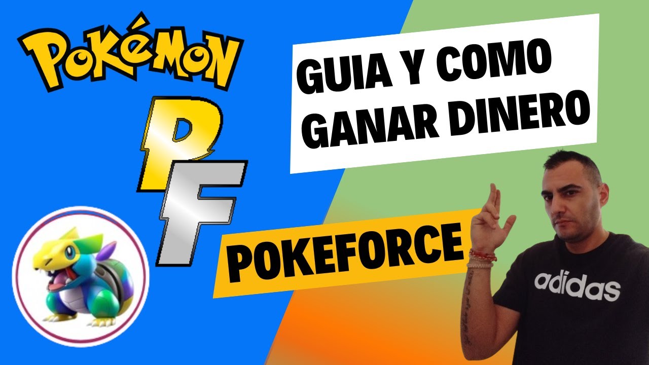 GUIA POKEFORCE GANAR DINERO, CONTROLES, MAPA, MISIONES, PROFESIONES ...