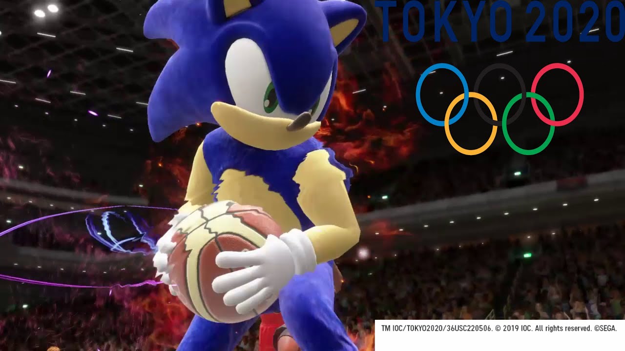 Sonic Plays Basketball Tokyo 2020 Olympics - YouTube
