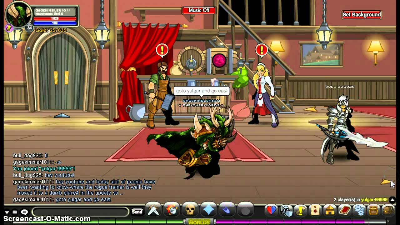 Where to find the rogue class trainer w/ Bull_dog925 - YouTube