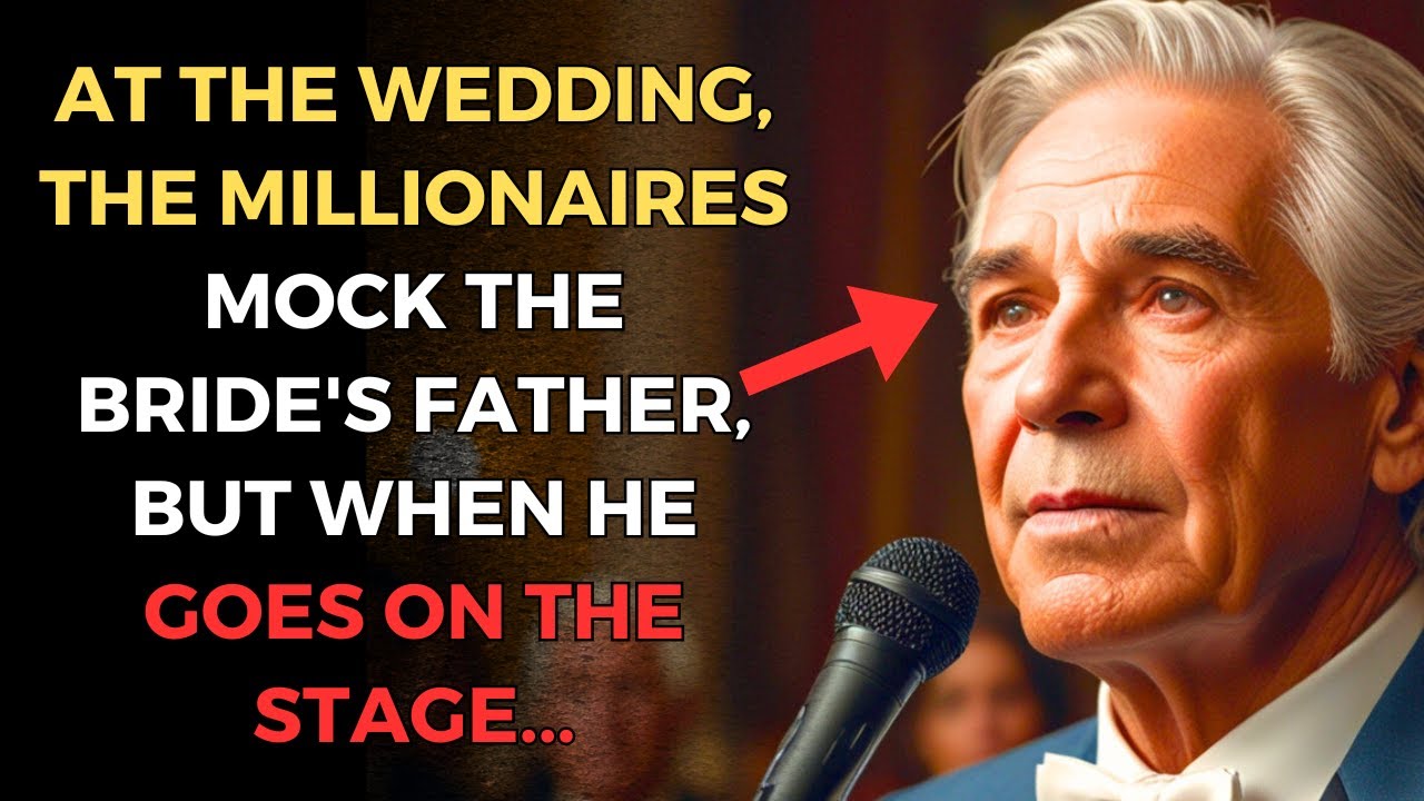 Millionaires Mocke the Humble Father at the Wedding. When He Took the ...