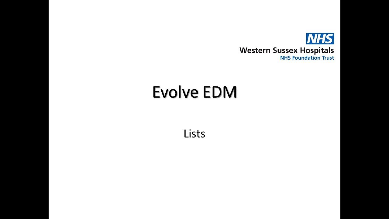 Lists Youtube