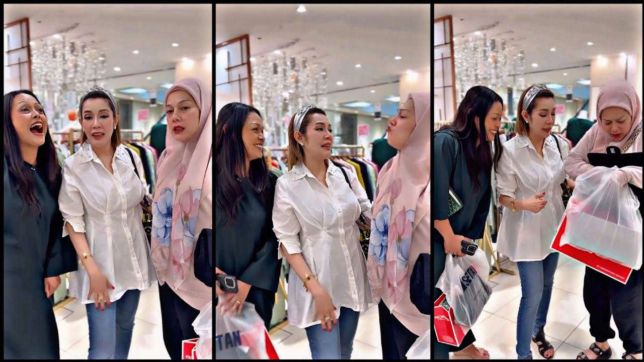 Shiera & Azah Aziz || Shopping Sakan Di KLCC 😀 - YouTube