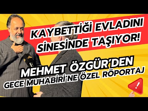 Mehmet Özgür Gece Muhabiri’ne verdiği röportajda 15 yıllık sırrını açıkladı… 😔😔 (2025 Güncel Video)