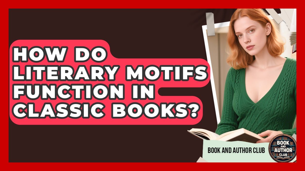 How Do Literary Motifs Function In Classic Books? - Book and Author ...