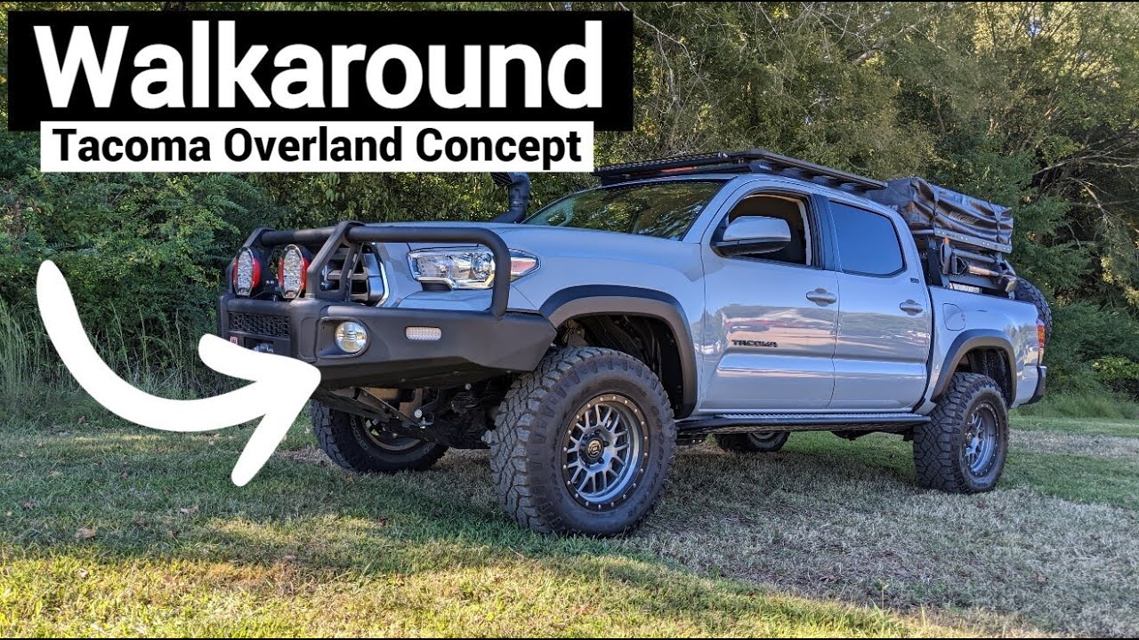 Toyota Tacoma Overlanding Concept | SEMA Build - YouTube
