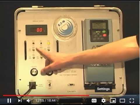 Eaton SVX9000 Drive Programming - YouTube