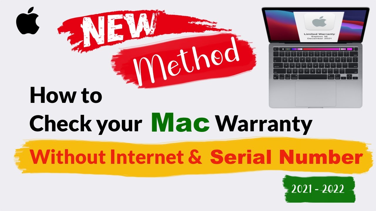 Check your MacBook Pro Warranty without Internet & Serial number | New ...
