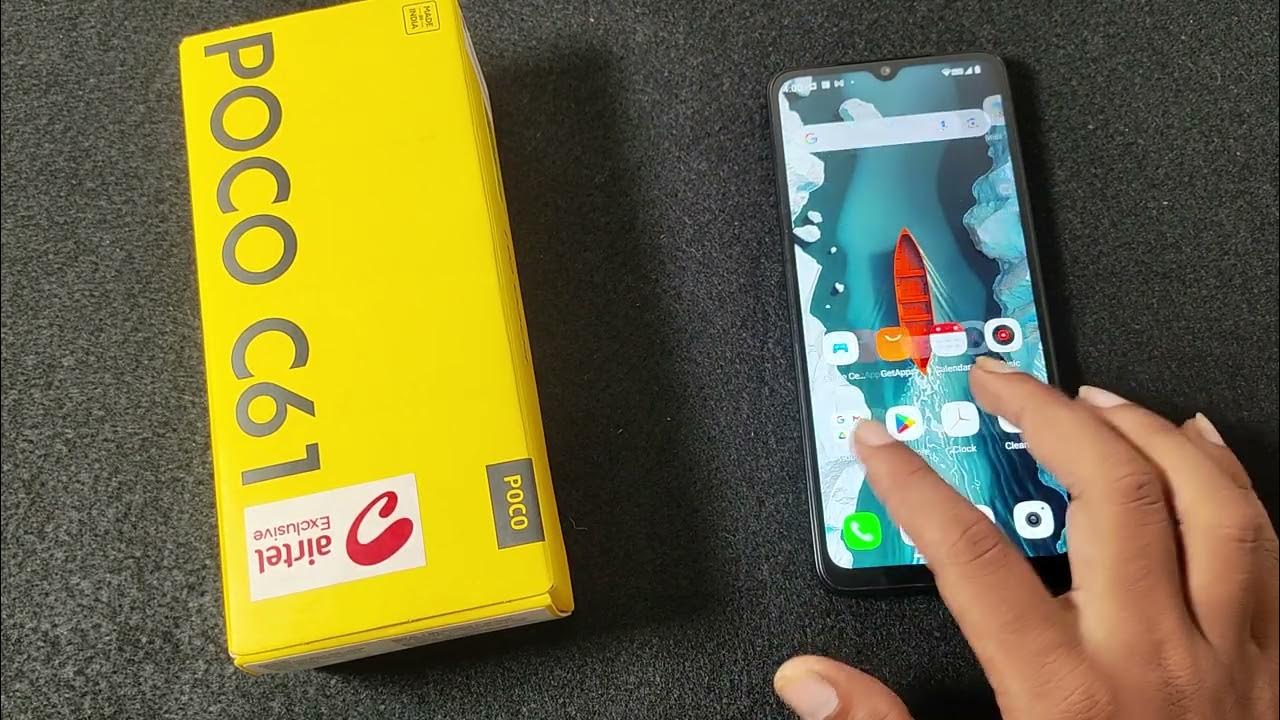 how to check data usage in Poco C61 || Poco me data usage kaise dekhe - YouTube