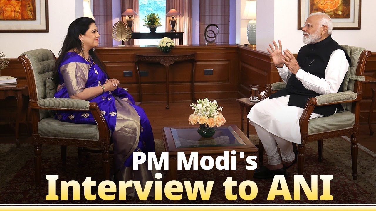 LIVE | PM Narendra Modi's Interview to ANI - YouTube