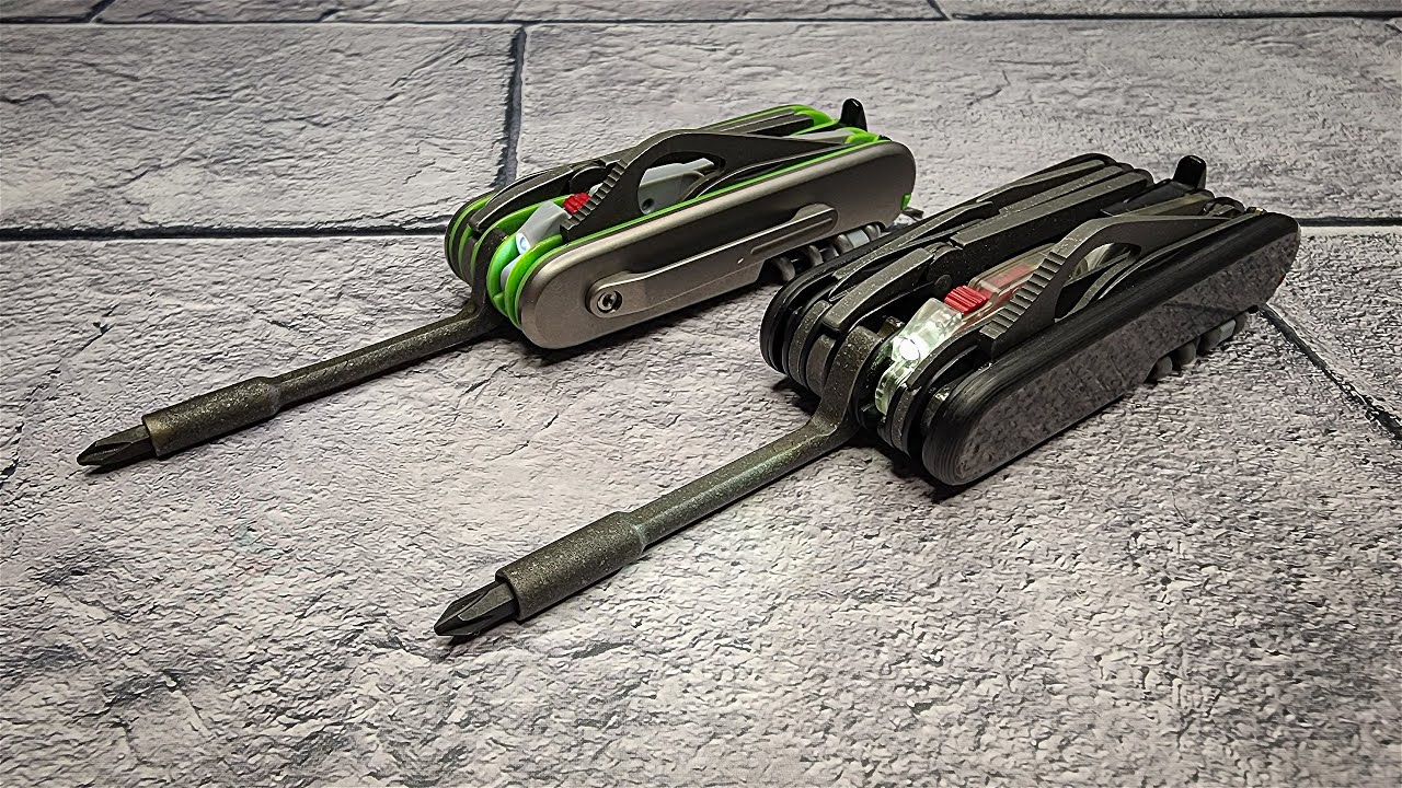 Custom Cybertools with LED lights - YouTube