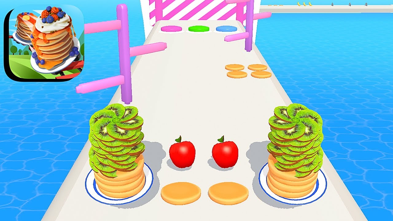 Pancake Run - All Levels Gameplay Android,ios (Levels 469-473) - YouTube