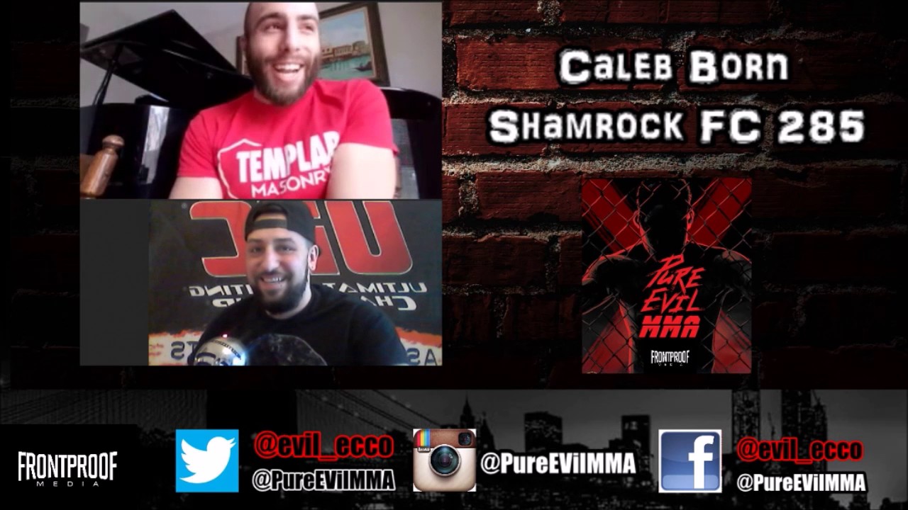 Shamrock FC: Calen Born talks about upcoming fight - YouTube