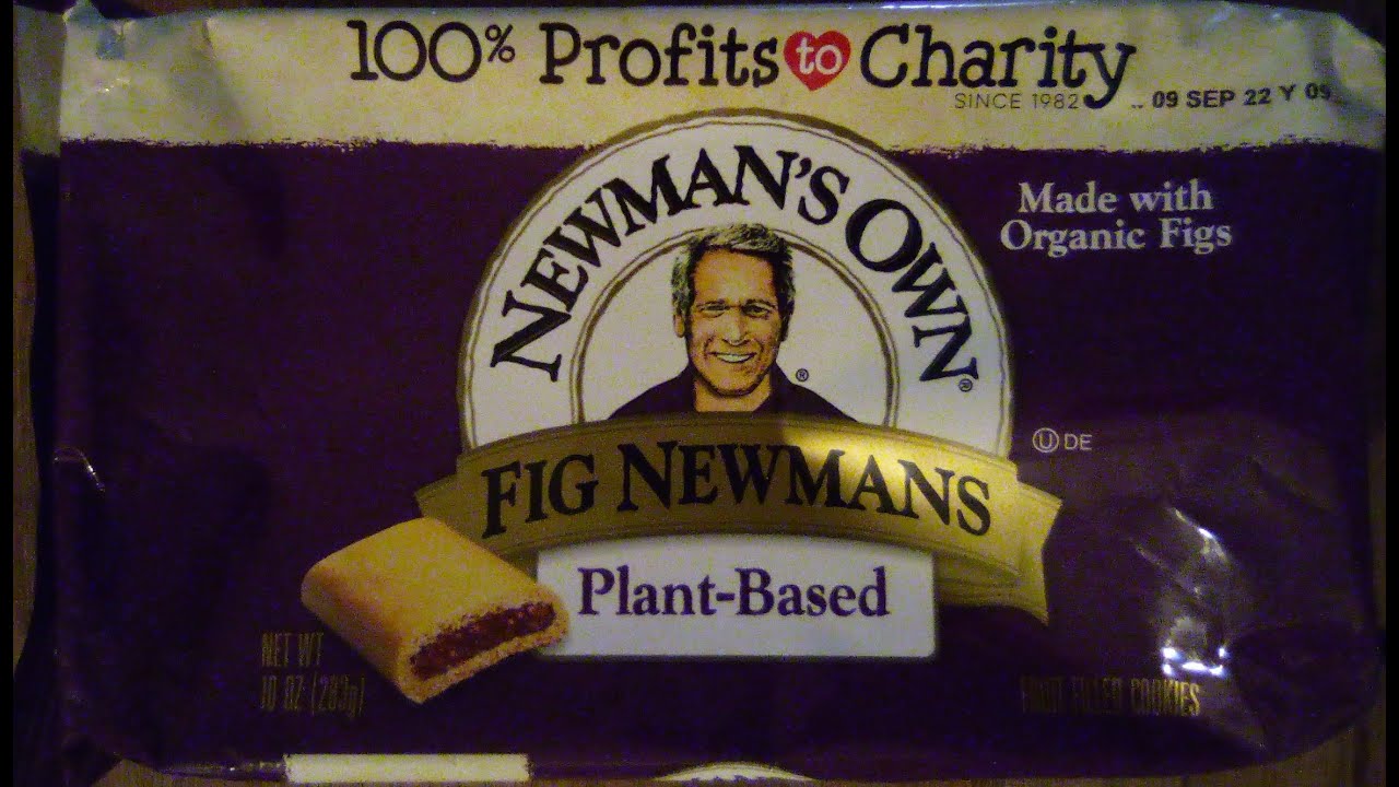 Newman's Own Plant-Based Fig Newmans Review - YouTube