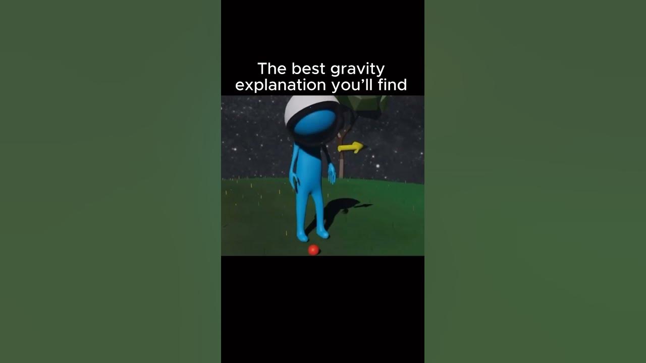 Gravity explained Simply #physics - YouTube Gravity explained Simply #physics - YouTube