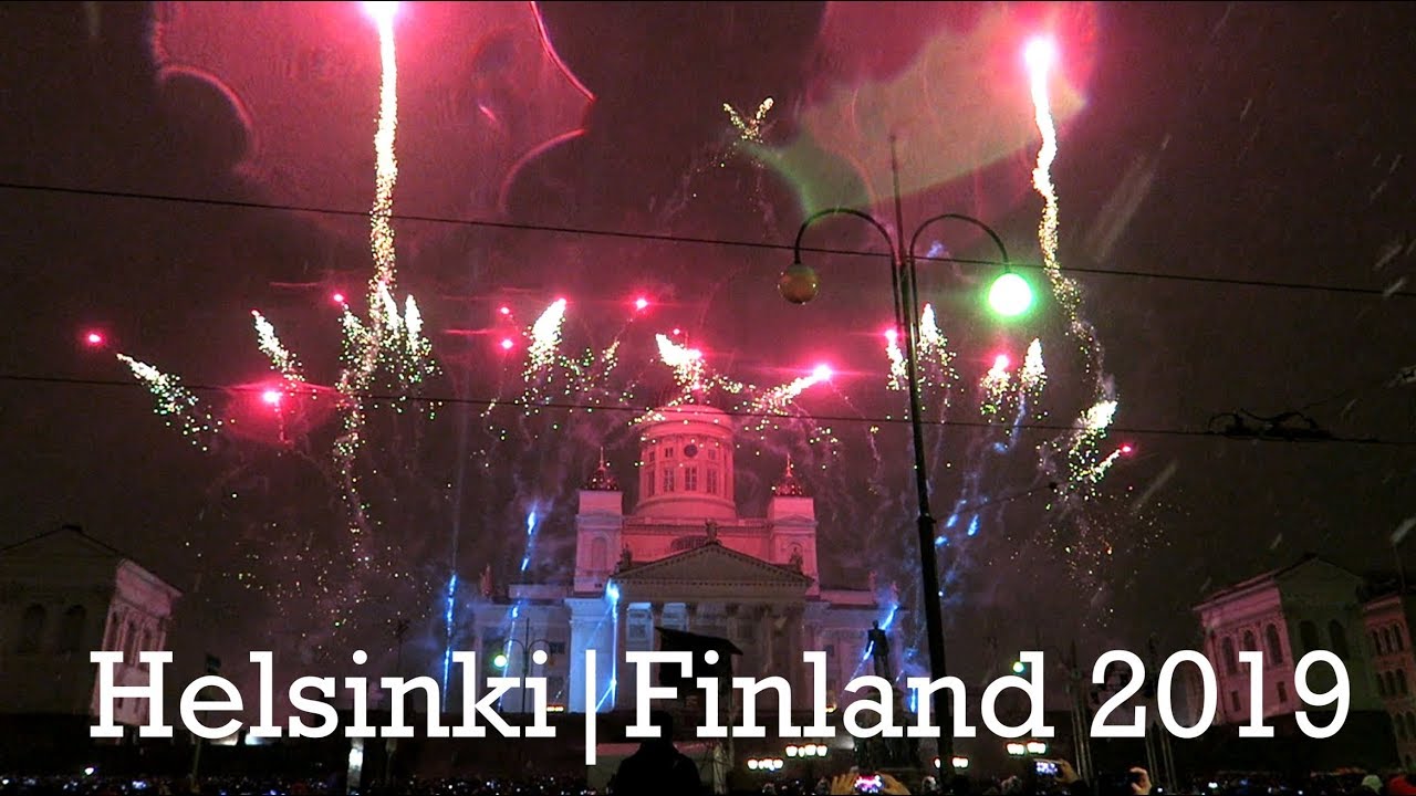 Ilotulitus｜Fireworks @ HELSINKI Finland 2019 - YouTube