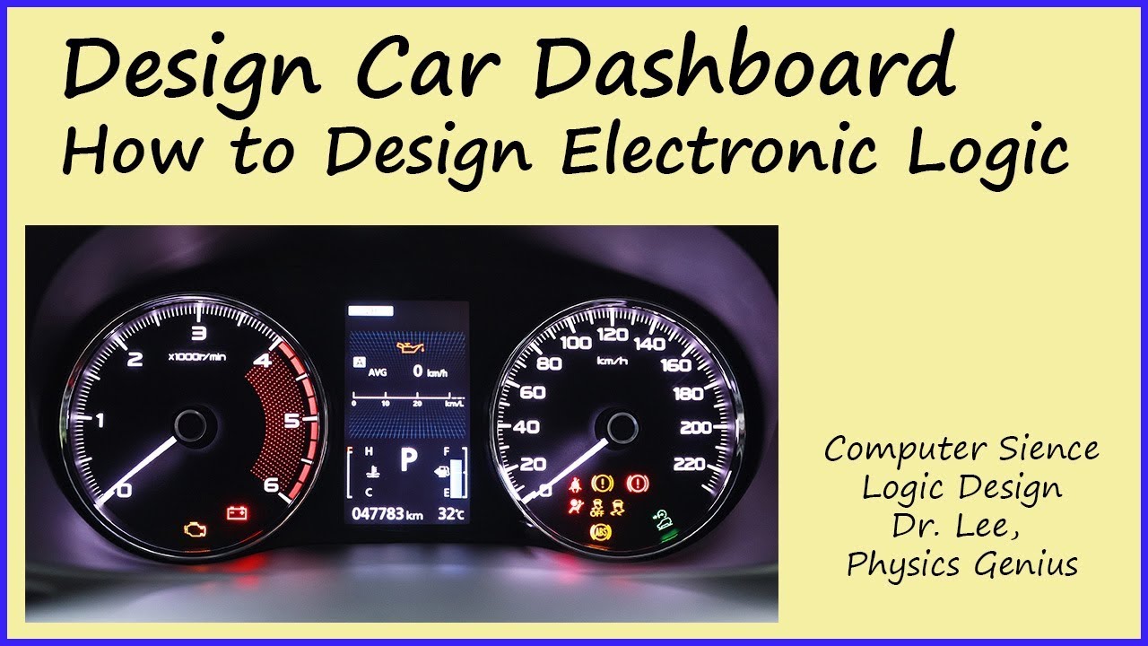 How to design car dashboard. Electronic design. - YouTube