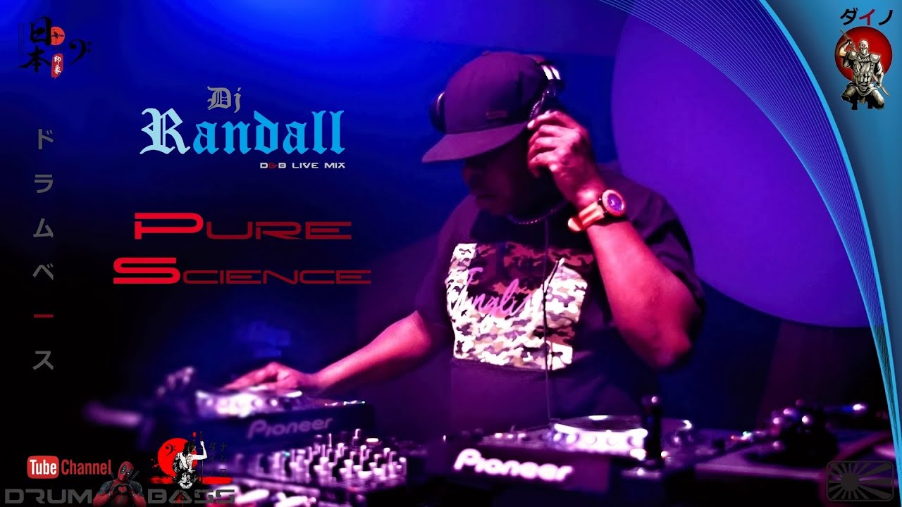 DJ Randall - Pure Science 🎧 D&B live mix ドラムベース - YouTube
