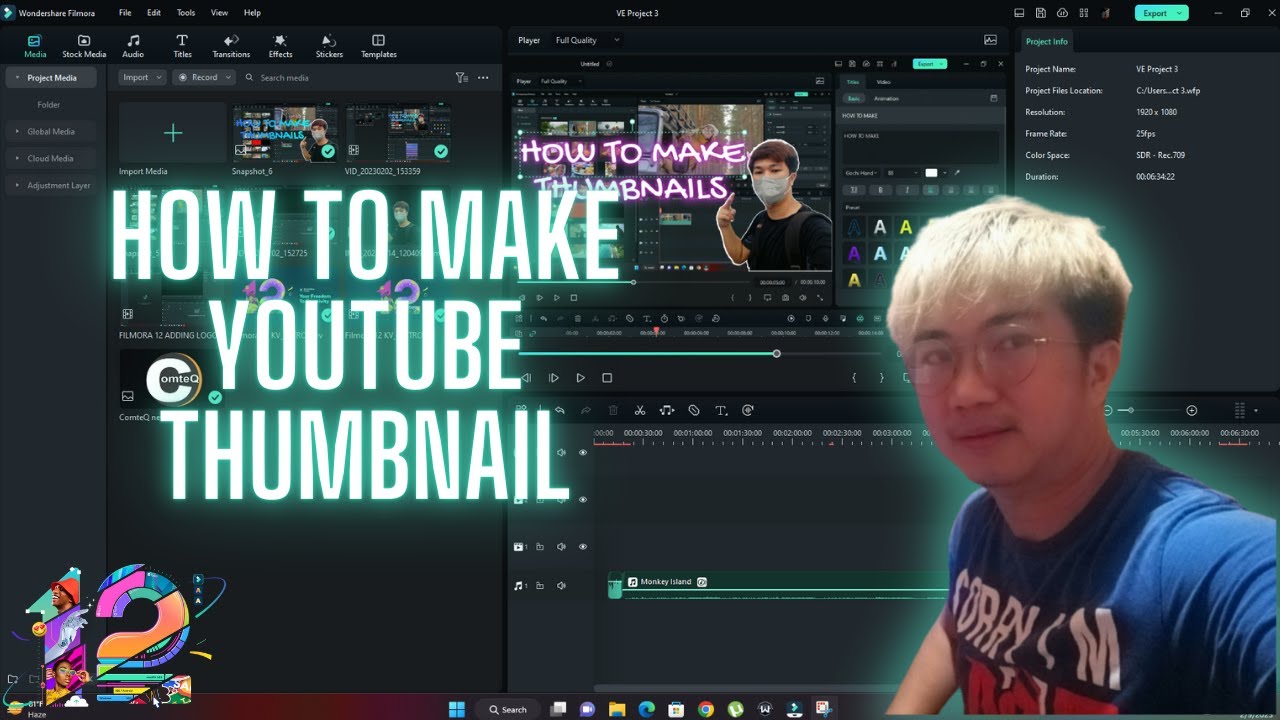 HOW TO MAKE THUMBNAILS TO YOUR YOUTUBE VIDEO IN FILMORA 12 YouTube HOW TO MAKE THUMBNAILS TO YOUR YOUTUBE VIDEO IN FILMORA 12 YouTube