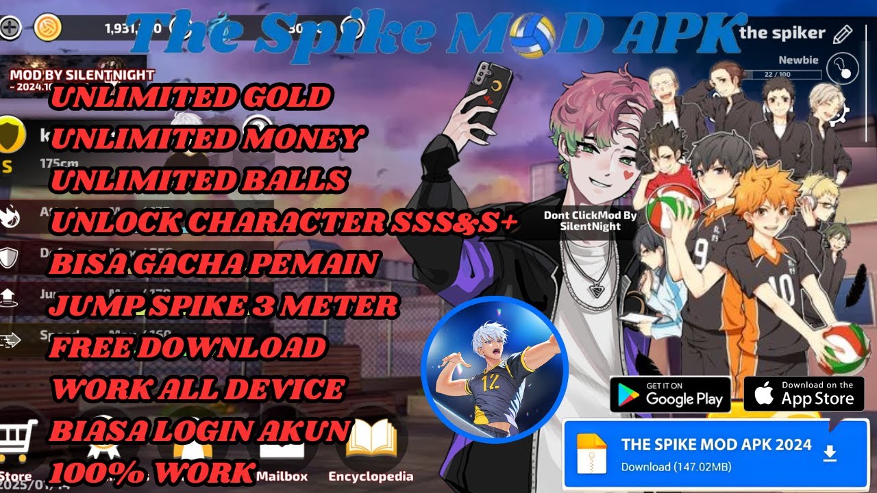 UPDATE! Download The Spike MOD APK v5.8.605 2025 (Unlock All Characters ...