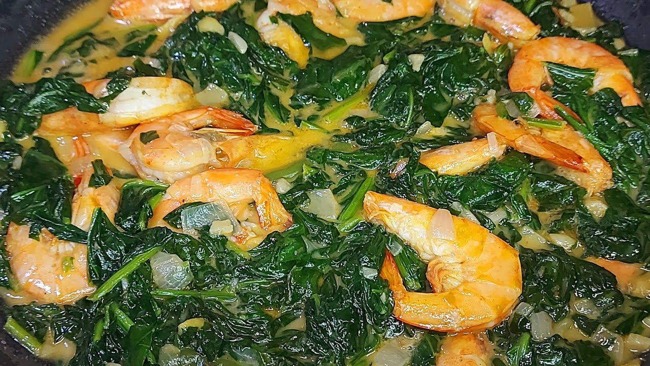 GINATAANG LAING NA SPINACH | LUTONG GULAY | MASARAP NA ULAM | PAGKAIN ...