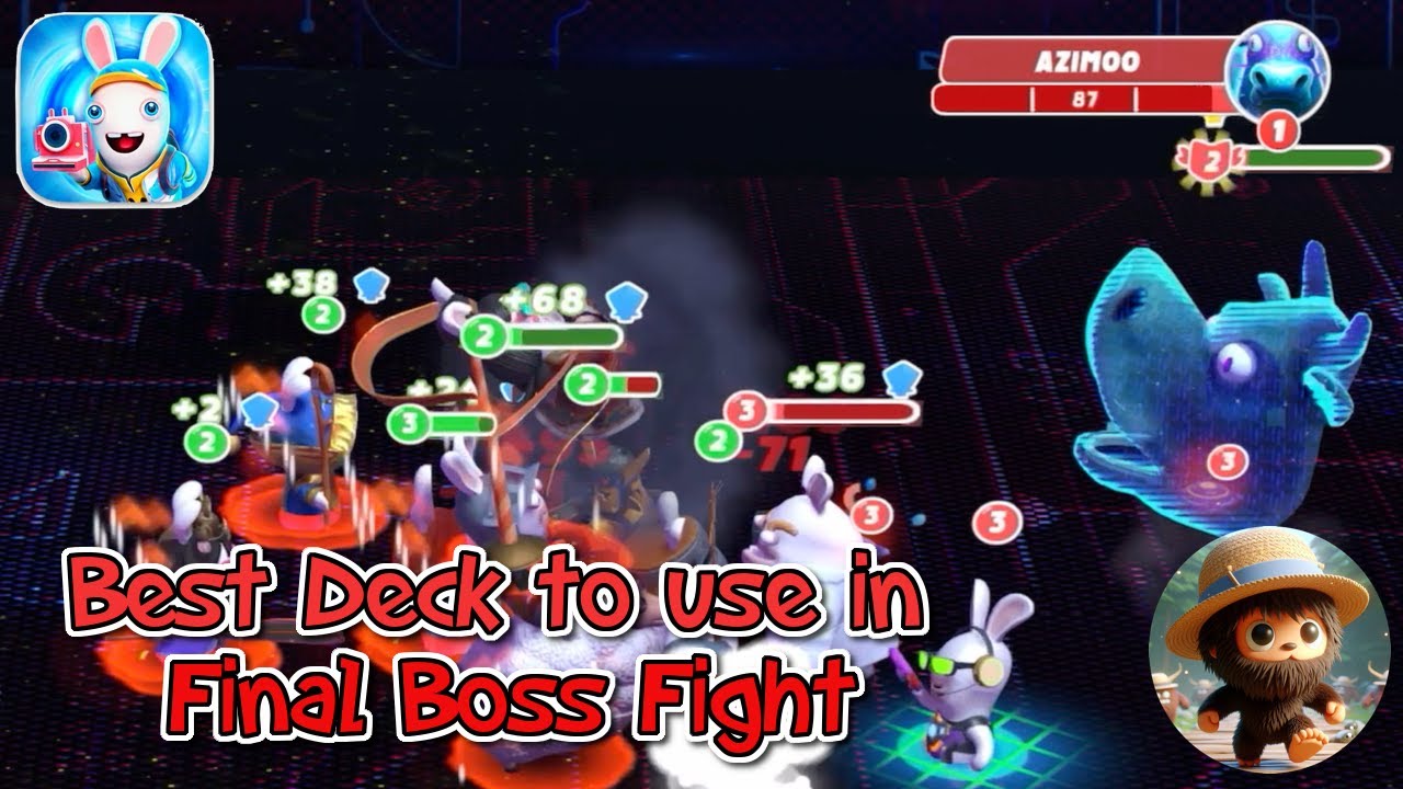 Rabbids Multiverse - Best Deck to use in the final boss fight - YouTube