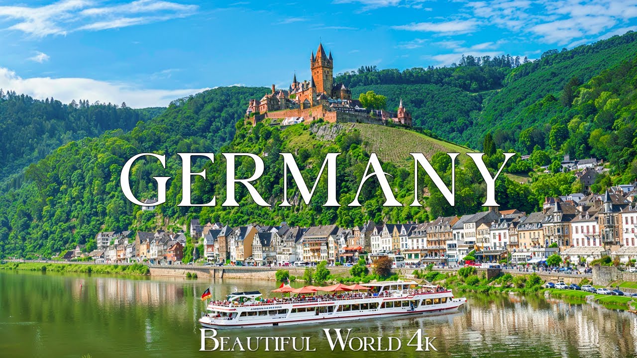 Germany 4K • Explore Scenic Rivers, Enchanting Castles, and ...