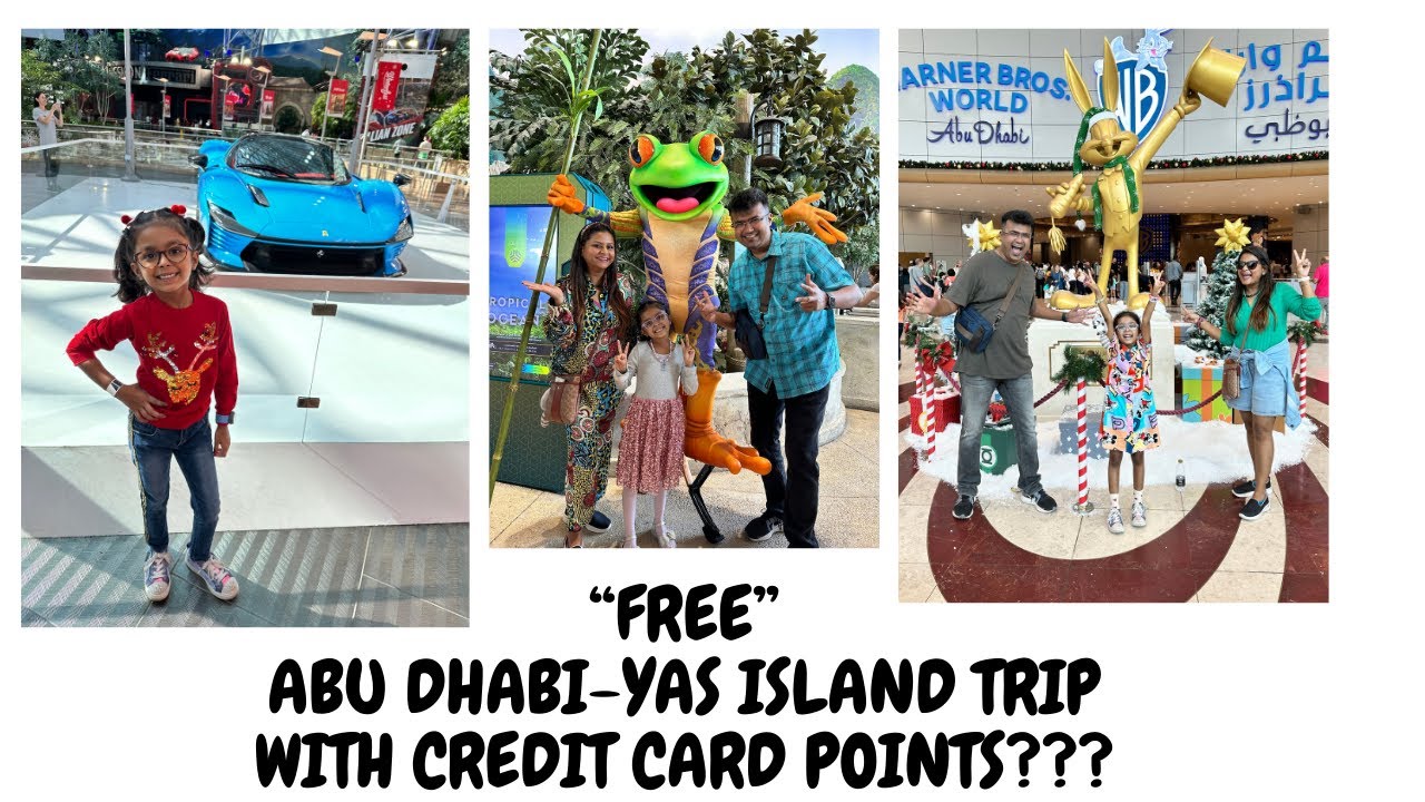 Free Travel with Credit Card Points : Abu Dhabi-Yas Island | Yas Island ...